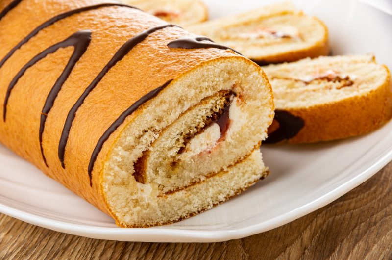 Receita Torta de Chocolate light, recheada de sabor